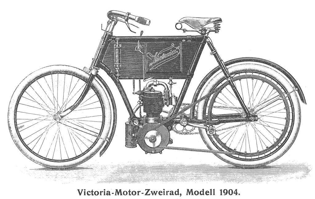 Victoria – Motorrad – 1901 Das Jahr, als man bei Victoria das erste ...