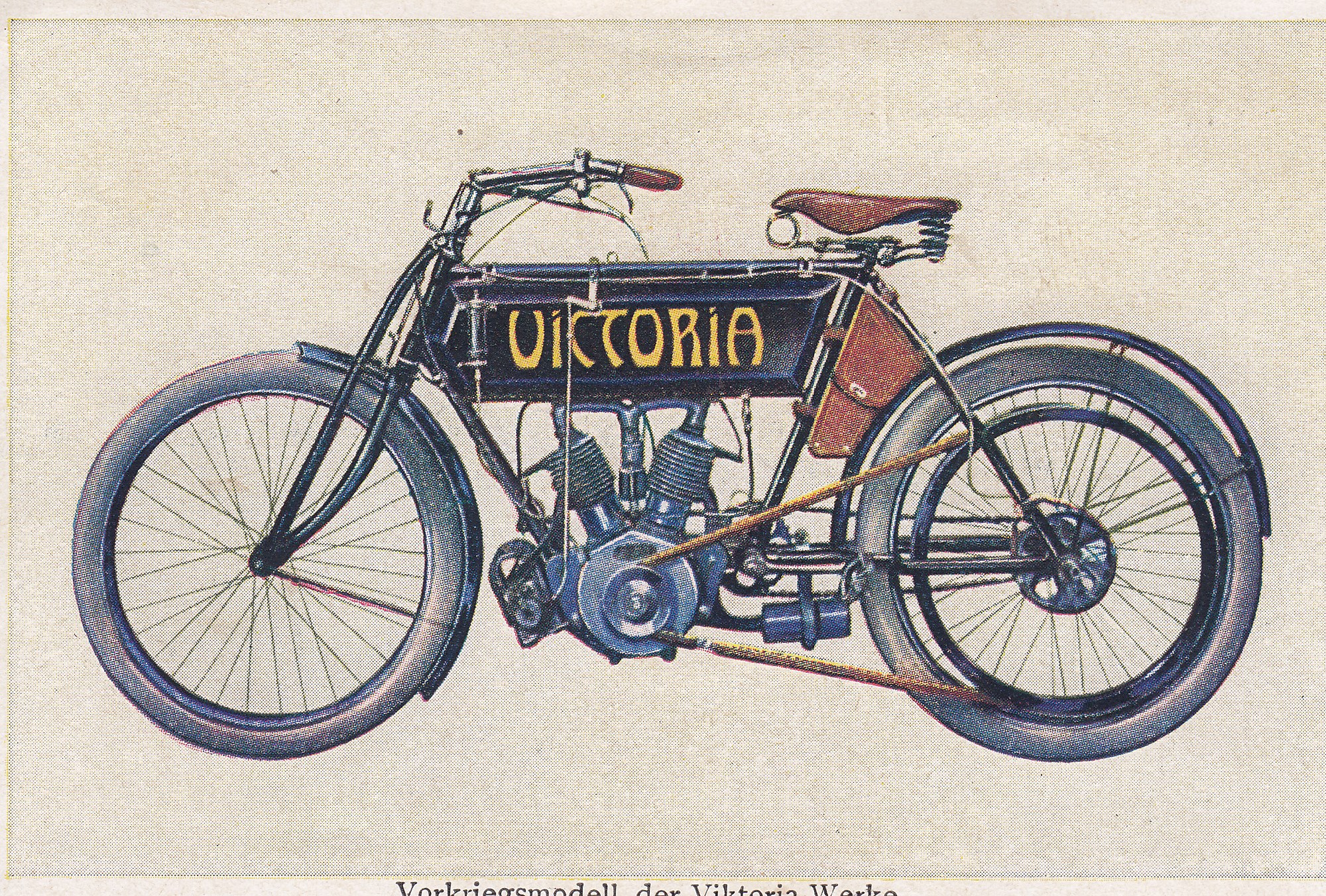 Victoria – Motorrad – 1901 Das Jahr, als man bei Victoria das erste ...