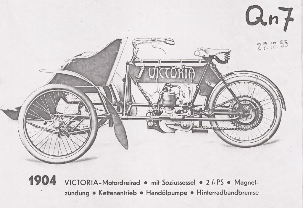 Victoria – Motorrad – 1901 Das Jahr, als man bei Victoria das erste ...