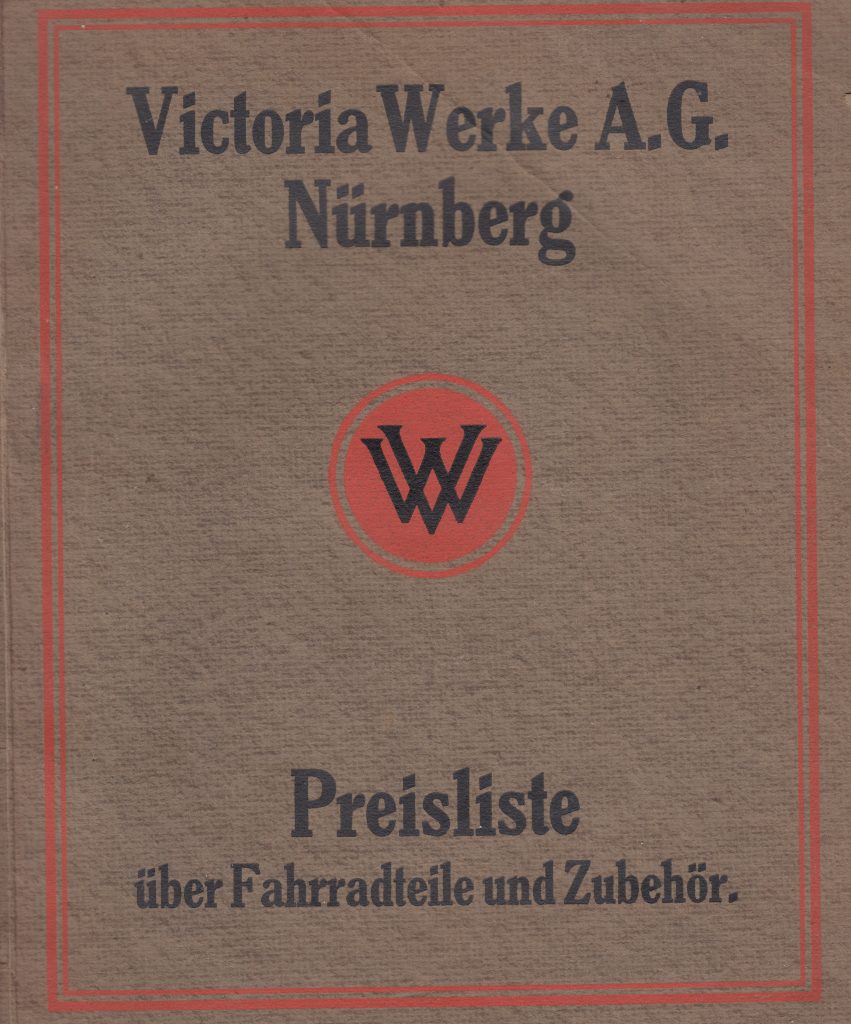 Victoria – Fahrrad – Fahrradzubehör – die Öl, Kerzen- Karbidlampen ...