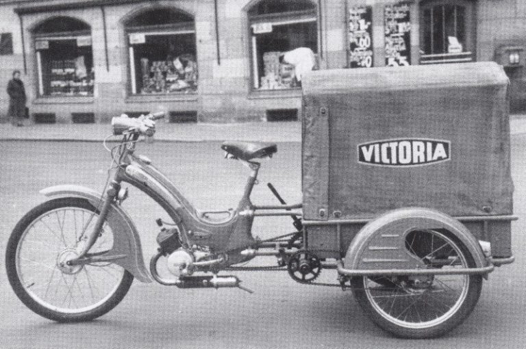 Moped – Victoria – Vicky III – endlich ein richtiges Moped im März 1954 ...