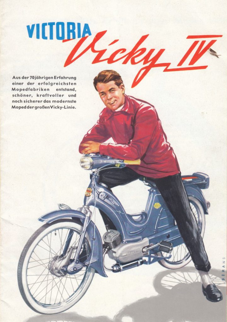 Moped – Victoria – Vicky IV ab Ende 1955… – Victoria – Fahrrad ...