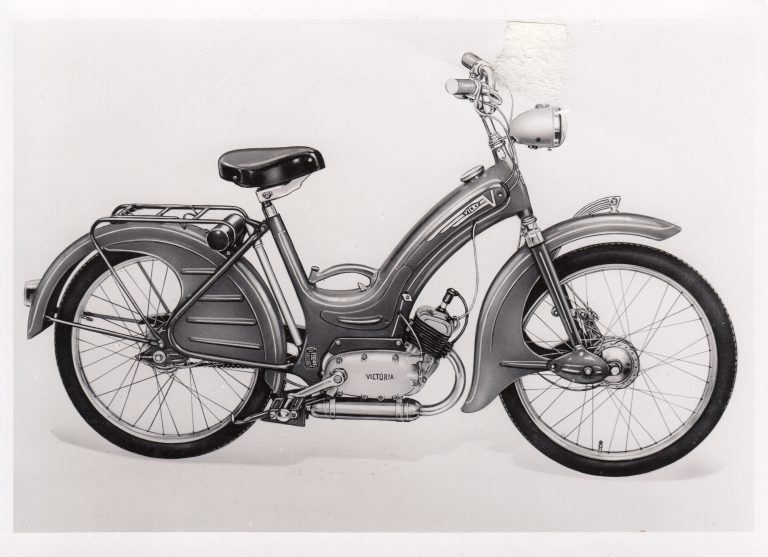 Moped – Victoria – Vicky III – endlich ein richtiges Moped im März 1954 ...