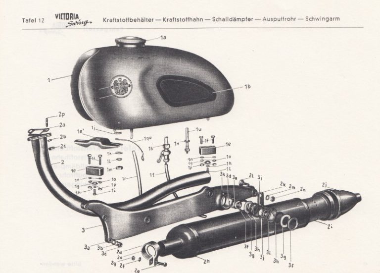 Motorrad – Victoria – „Swing“ KR 21 – Victoria – Fahrrad – Motorrad und ...