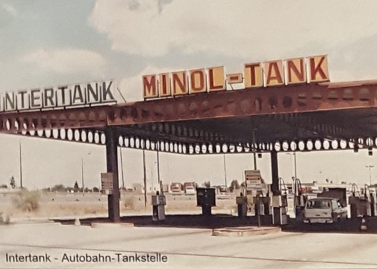 Minol – Tankstellen der Fünfziger und Sechziger Jahre in der DDR, hier ...