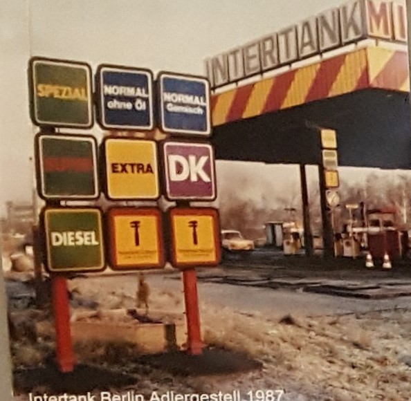 Minol – Tankstellen der Fünfziger und Sechziger Jahre in der DDR, hier ...