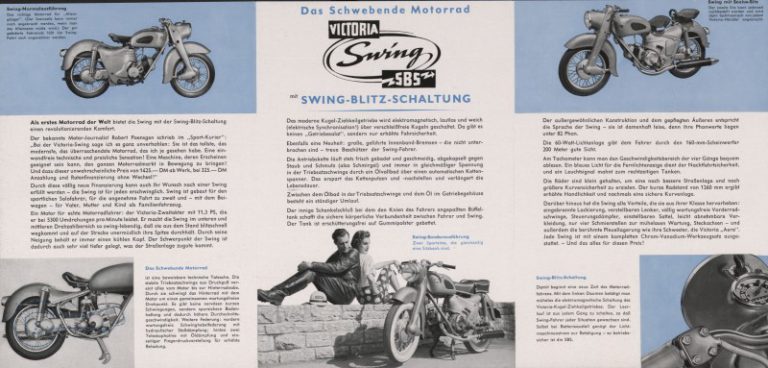 Motorrad – Victoria – „Swing“ KR 21 – Victoria – Fahrrad – Motorrad und ...