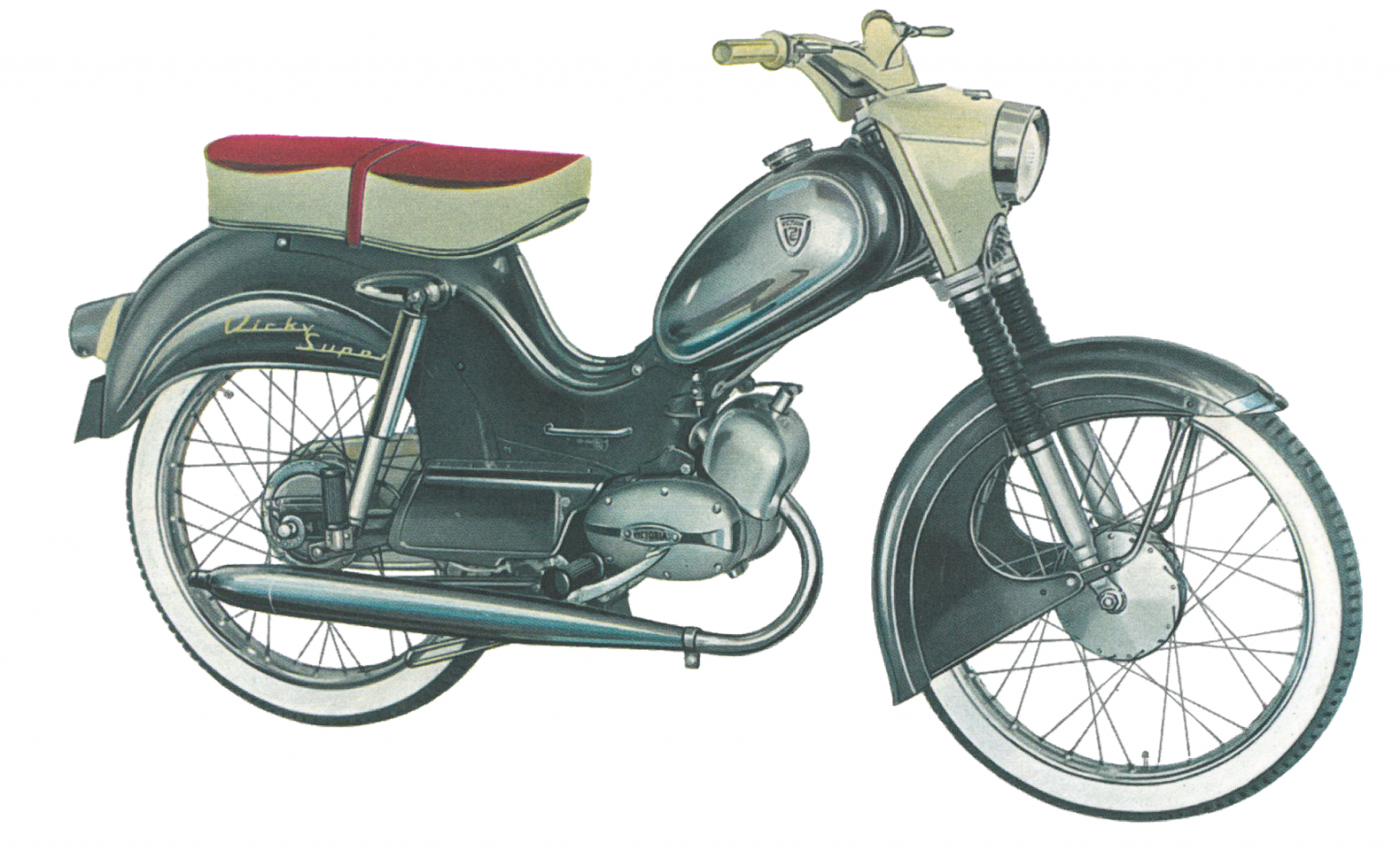 Victoria – Moped Standard I und II, sowie Super MK und KR – Zweirad ...