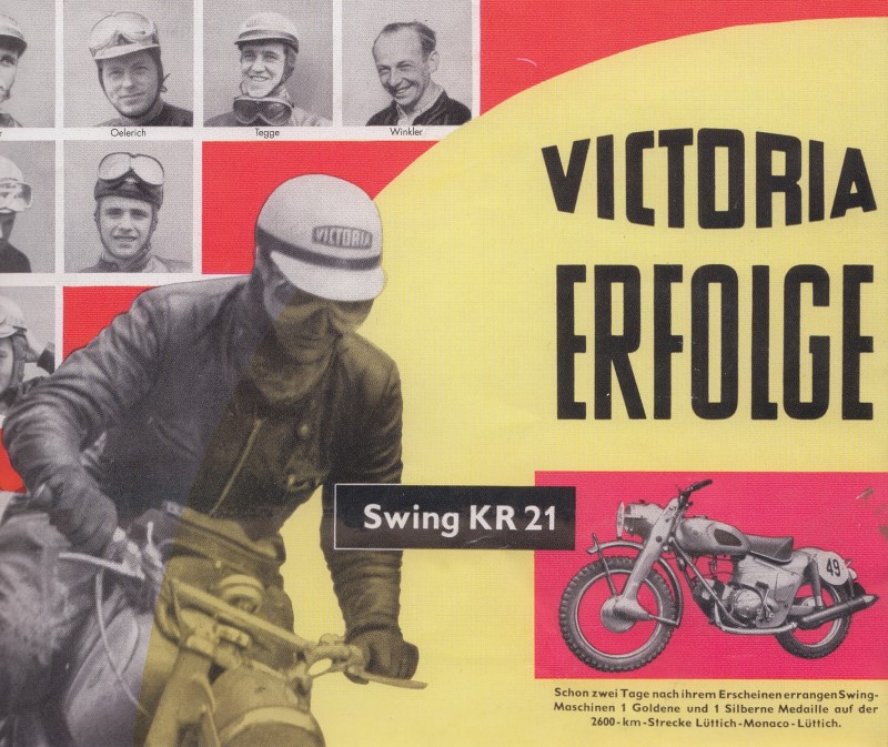 Victoria Motorrad – Motorrad Swing KR 21 – Großprospekt… – Victoria ...