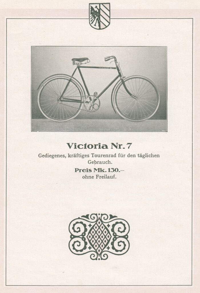 Victoria – die Räder ab 1914, Teil 7; dokumentiert im Katalog von ...