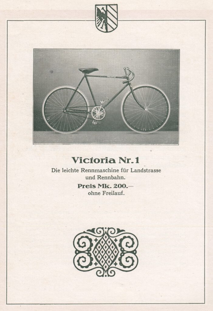 Victoria – die Räder ab 1914, Teil 7; dokumentiert im Katalog von ...